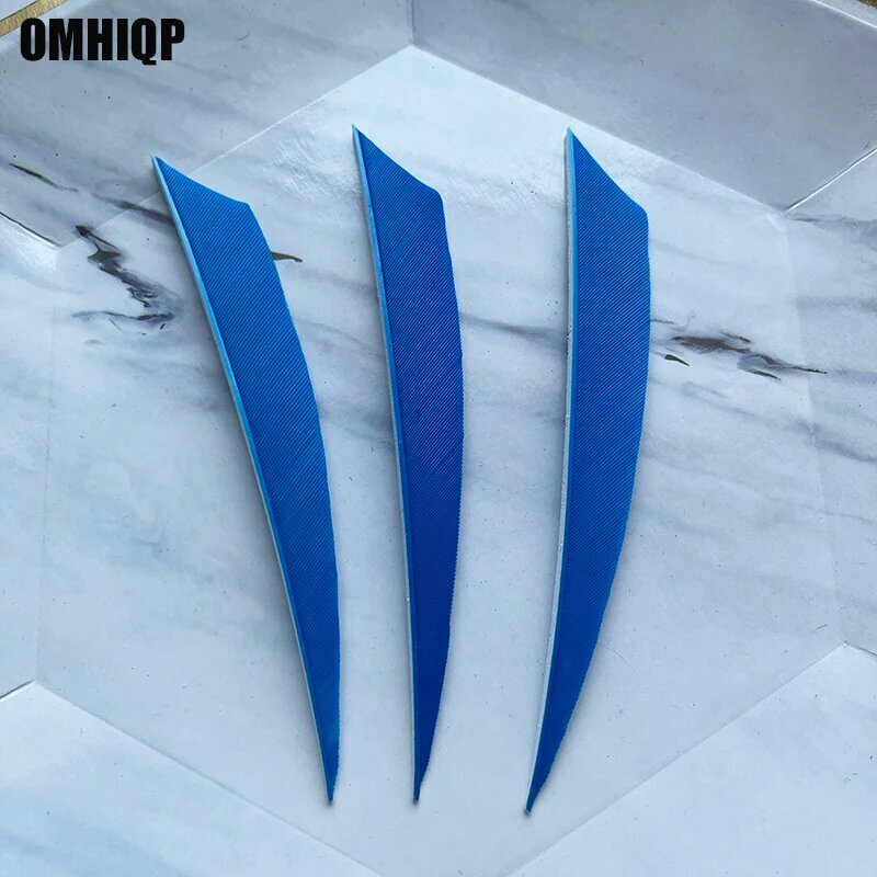 Перья для стрел из индейки OMHIQP 4 дюйма 50 шт.