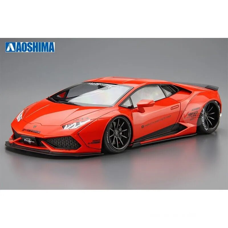 Сборная модель Машинка Aoshima-05988F 1/24 Lamborghini Aventador Huracan Murcielago LBWK Limited Edition model kit
