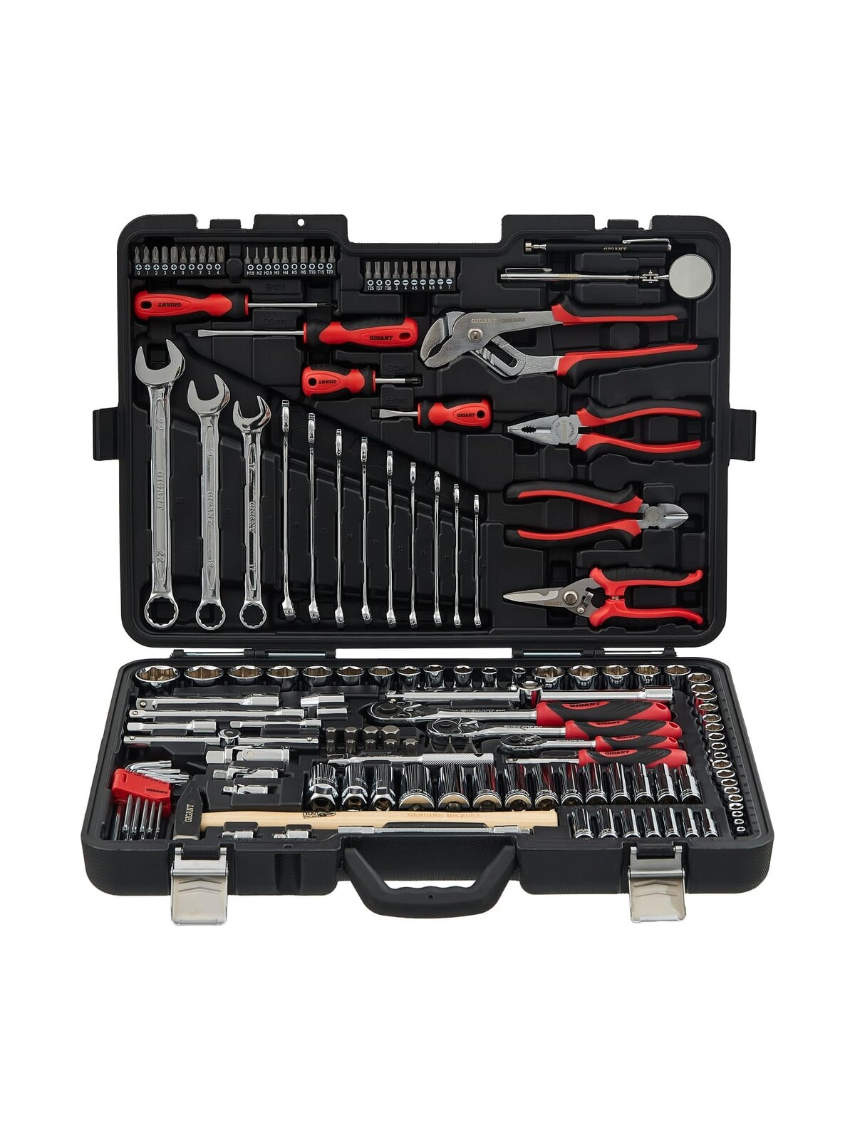 Набор инструментов Gigant Professional 1/2, 3/8 и 1/4 150 предметов, сталь Cr-V GPS 150
