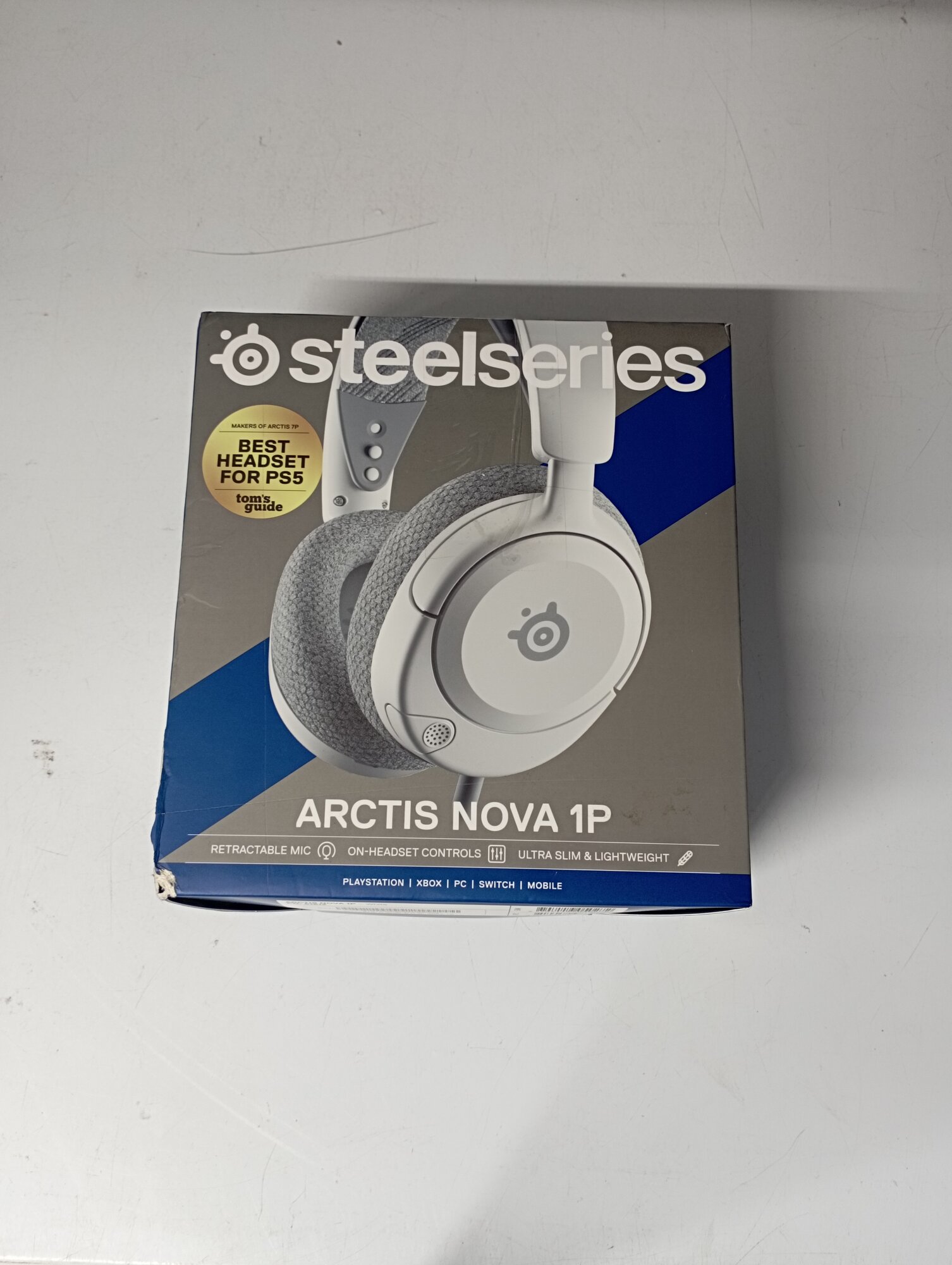 Гарнитура Steelseries Arctis Nova 1P (61612), белый
