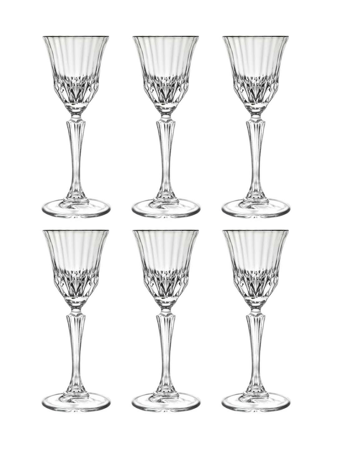 Набор бокалов для ликера RCR Cristalleria Italiana Adagio 80мл, 6шт