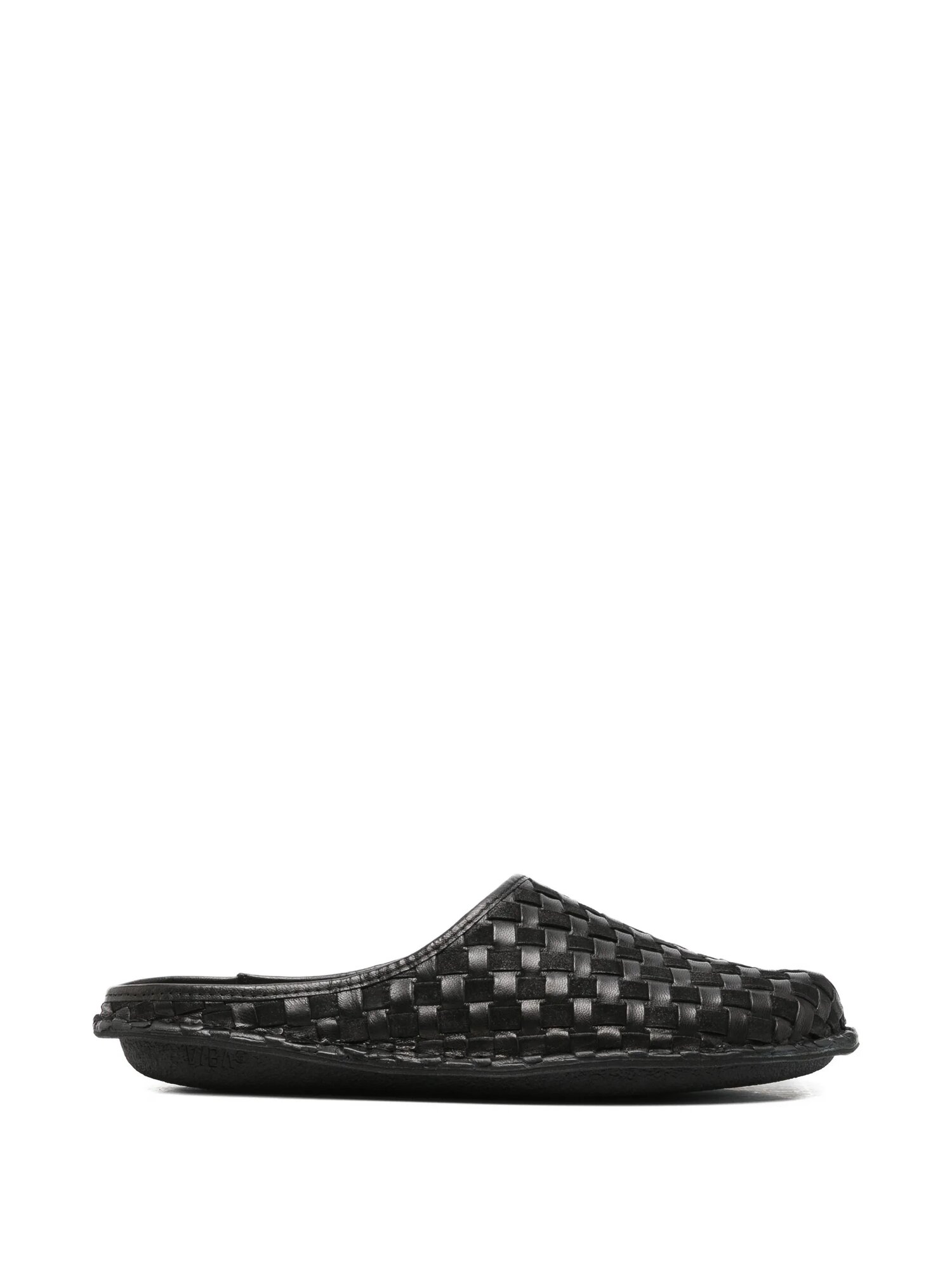 Мюли Woven leather mules