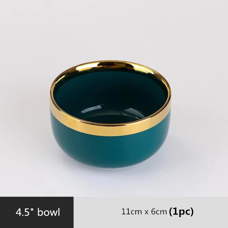 Керамический набор посуды Forest Green 4.5 inch bowl 1pcs