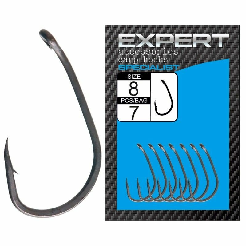 CARP PRO Крючок Teflon Specialist №8 7шт