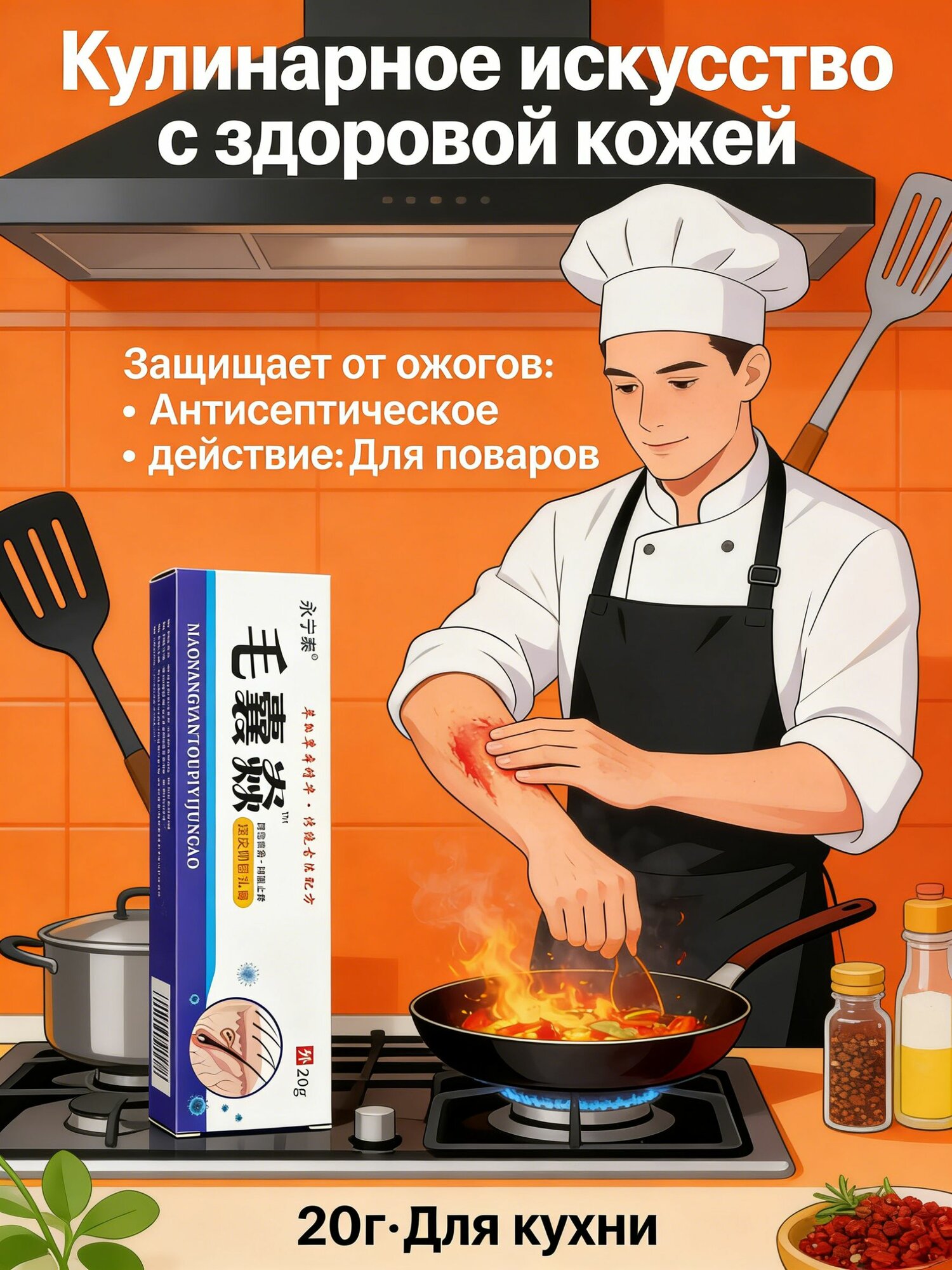 Крем от фолликулита, используемый для лечения угревой сыпи на лице, ягодицах и спине, восстанавливает куриную кожу, увлажняет, отбеливает кожу, сужает поры