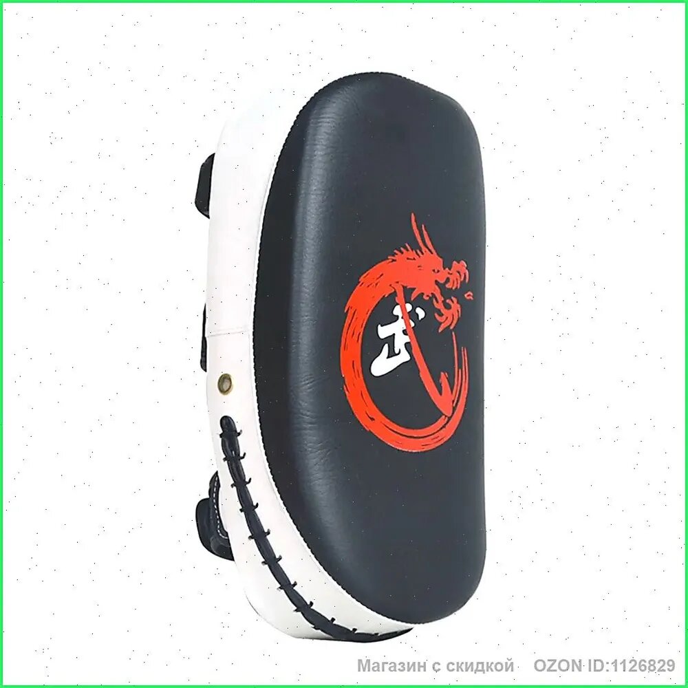 Макивара для бокса, тренировочная подушка из искусственной кожи, белого цвета, для кикбоксинга и единоборств