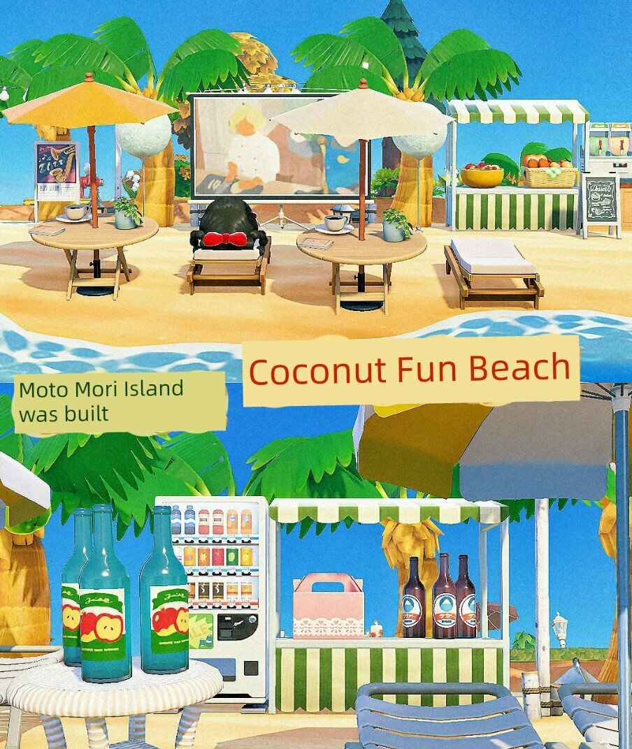 Набор Animal Crossing Пляжный Переход с 23 деталями для фанатов Nintendo Switch
