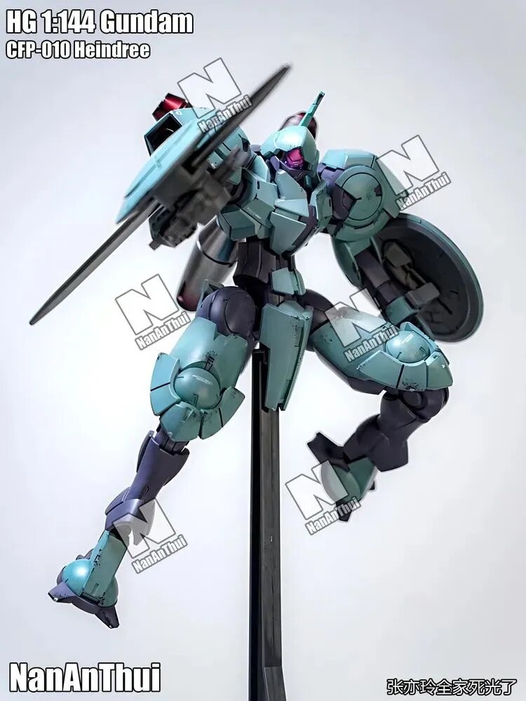 Сборная Игрушечная фигурка модель HG 1:144 Gundam CFP-010 Heindree, Высококачественная модельПоставляется с бесплатными наклейками