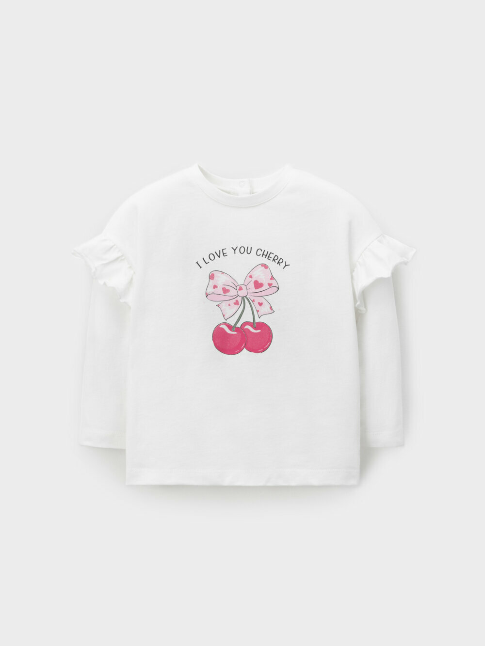 Лонгслив хлопковый лонгслив для девочки