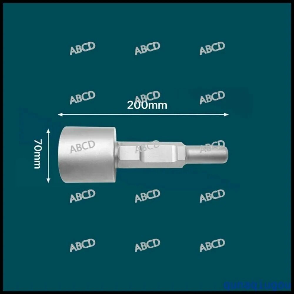 Насадка HEX 30 круглая для забивания свай 200*70mm