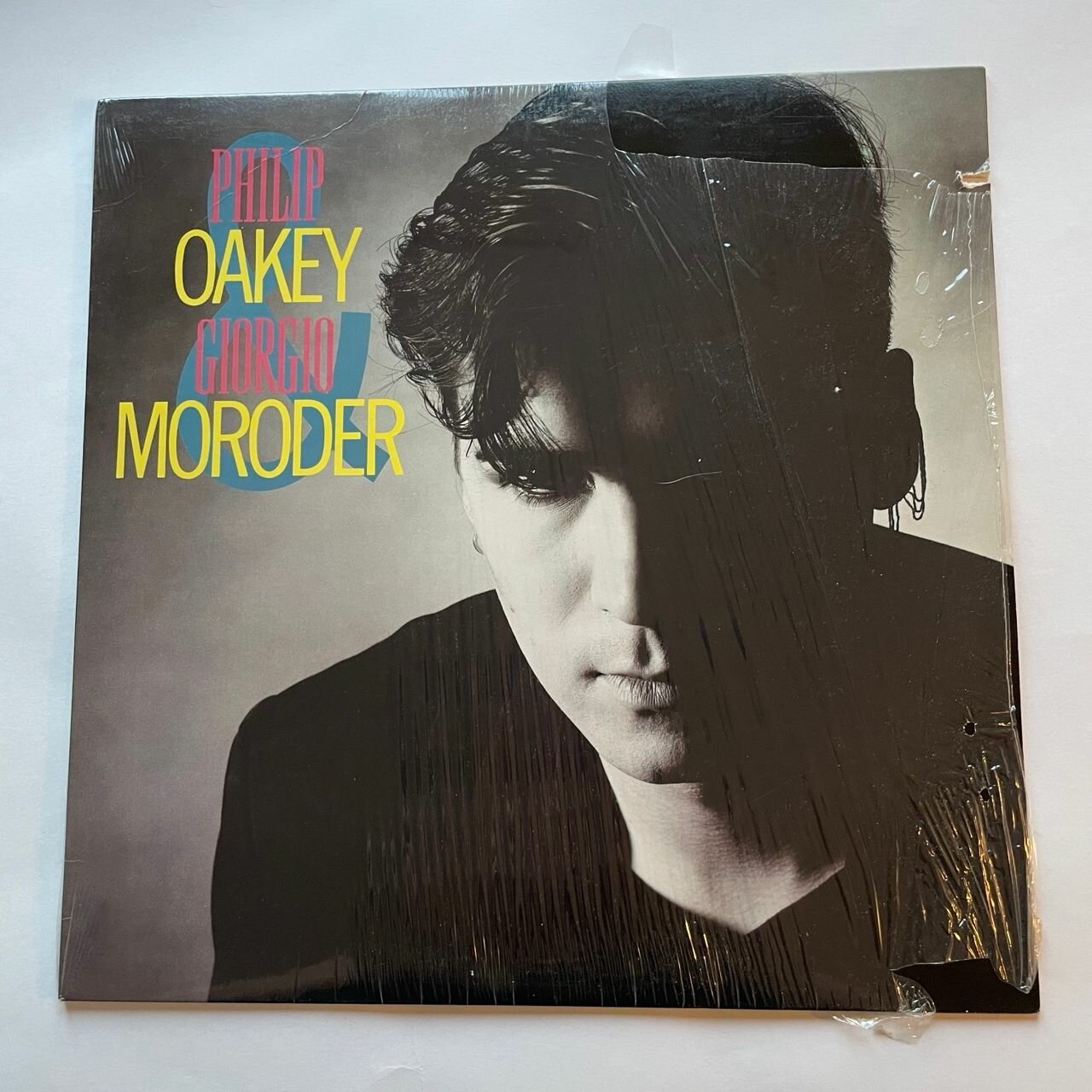 Винтажная виниловая пластинка LP Philip Oakey and Giorgio Moroder (США 1985)