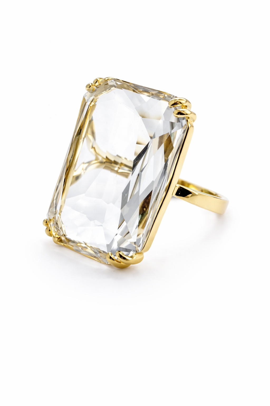 Кольцо помолвочное, кристалл