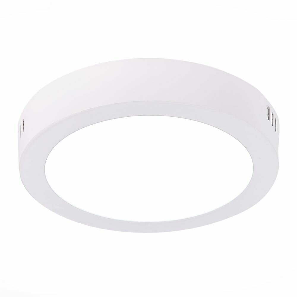 ST112.542.12 ST-Luce Светильник настенно-потолочный Белый LED 1*12W 4000K 795Lm Ra80 120° IP20 D160xH28 90-2.