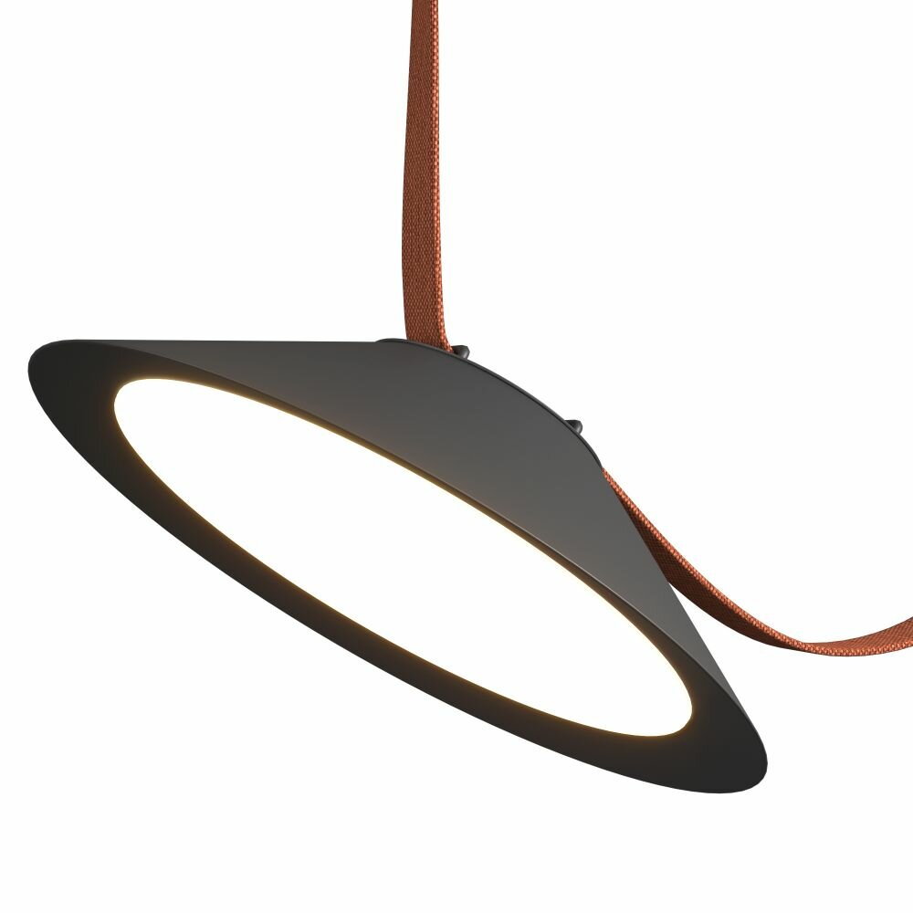 ST454.436.12 ST-Luce Св-к трек. Черный LED 1*12W 3000K 680Lm Ra90 120 IP20 D300xH71 48V.