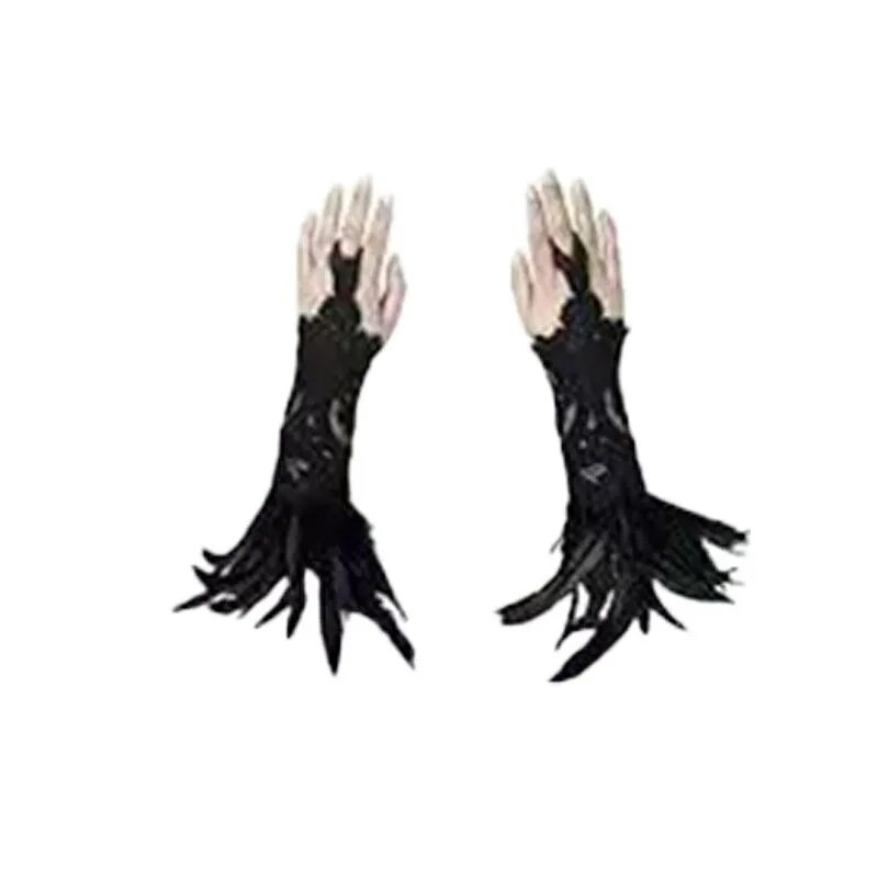 Маска для вечеринки в стиле Хэллоуина, демонический поток, COS, Малефисента, Спящая красавица, ведьма, черные рога