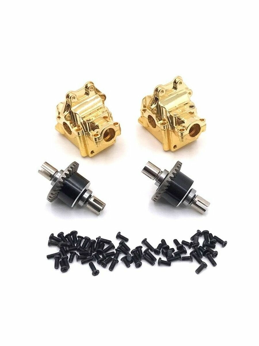 Металлический дифференциал (редуктор) для Wltoys 144001 144010 124016 124017 124018 124019 RC моделей