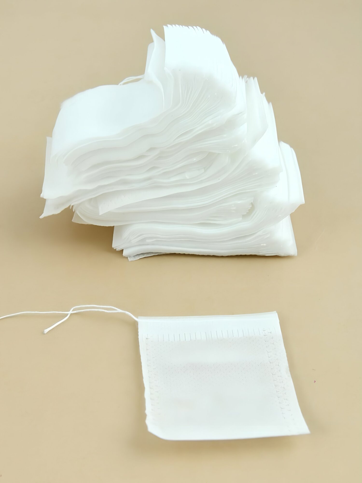 Фильтры-пакетики для заваривания чая и трав Мультидом VL11-128, 100 шт, 5.5х7 см, одноразовые мешочки из нетканого полотна