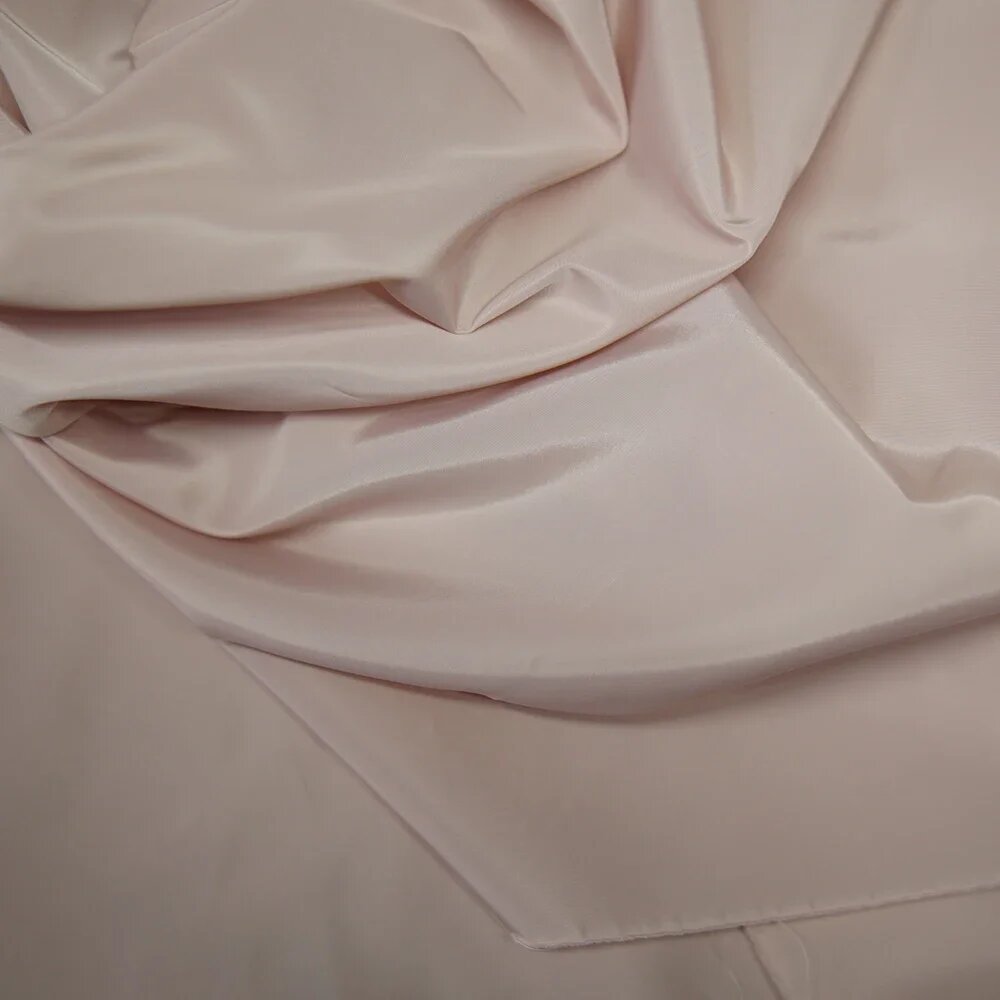 Тафта Nude pink из полиэстера и хлопка