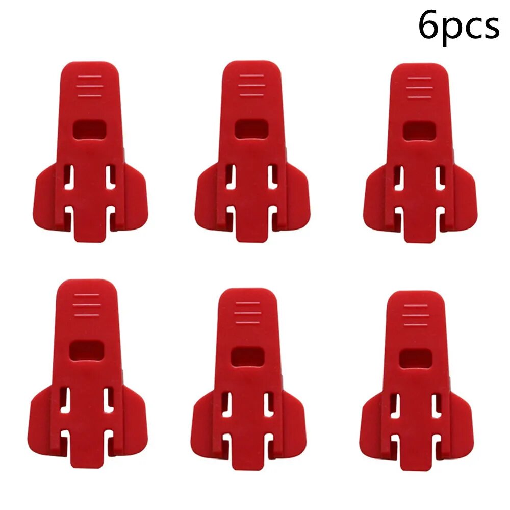 Портативные открывалки для банок, набор из 2/6/12 штук Красный, 6pcs red