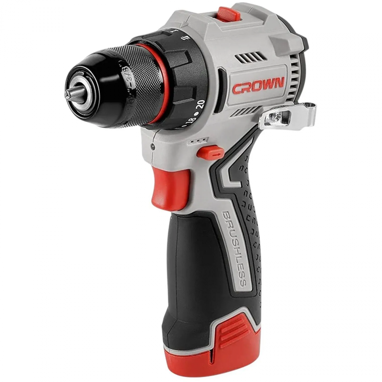 Дрель-шуруповерт аккумуляторная CROWN CT21129HMX-2 BMC 2314014