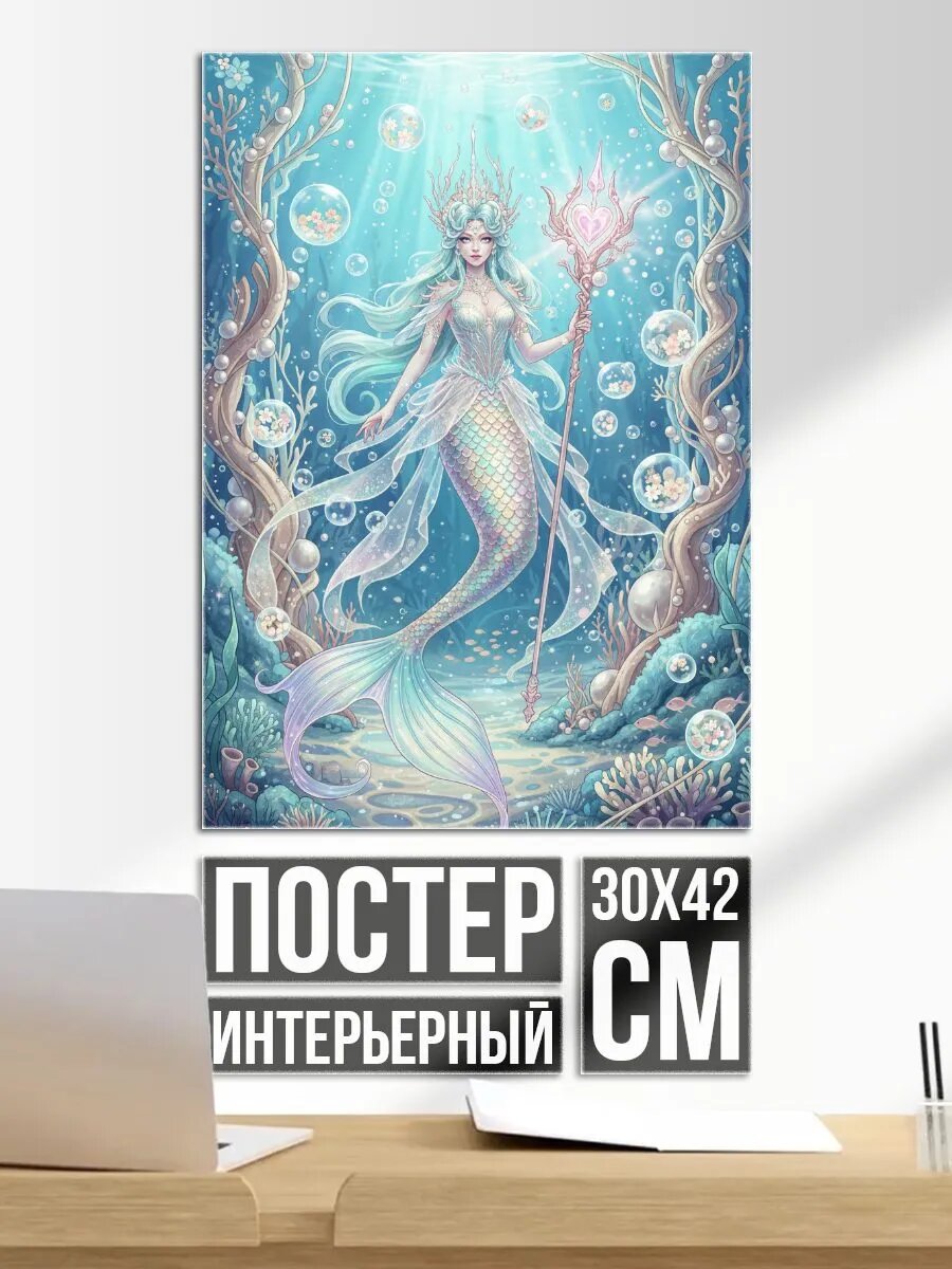 Постер на стену Русалка