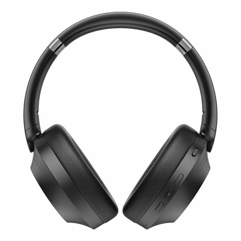 Наушники беспроводные с микрофоном Спортивные наушники B38 Bluetooth 5.2, длительное воспроизведение, складной дизайн, Bluetooth, 3.5 мм, USB Type-C, черный для бега для тренировок