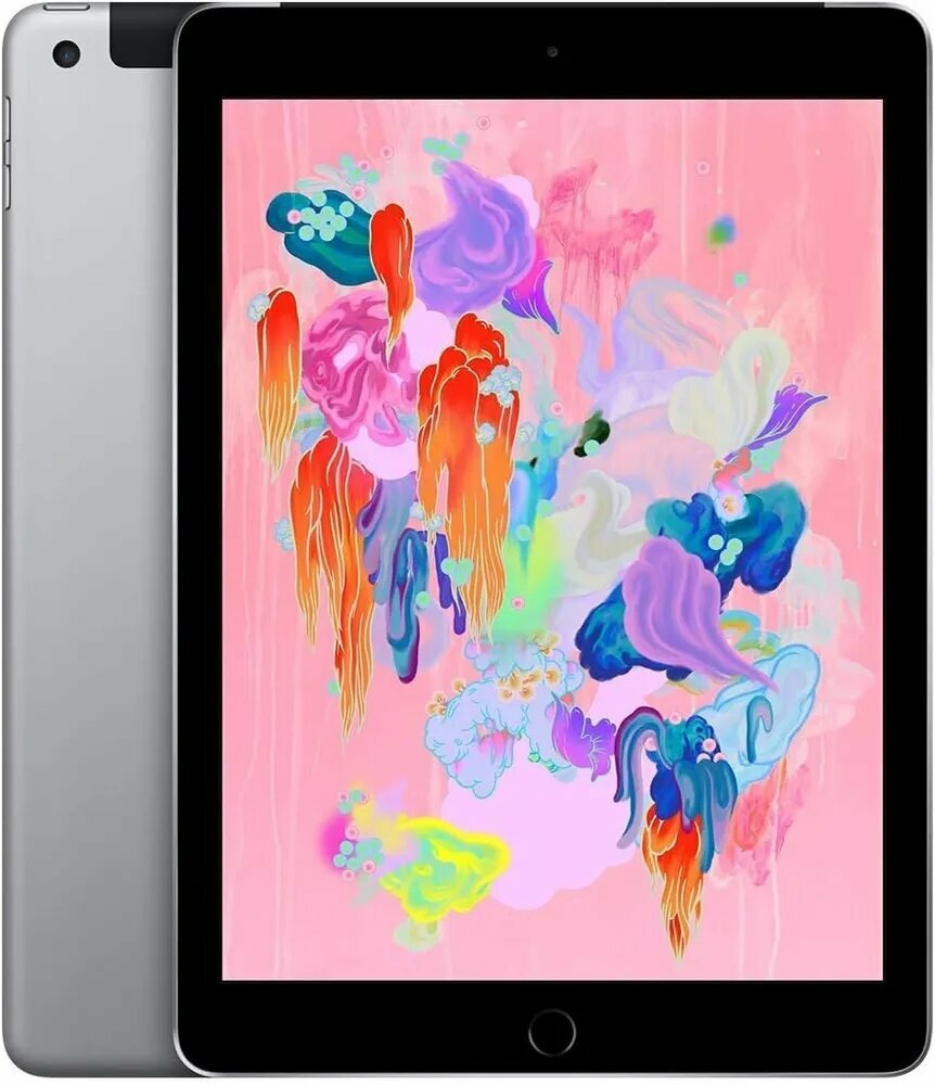Apple Планшет iPad 2018WI-FI, 9.7" 128 ГБ, серый