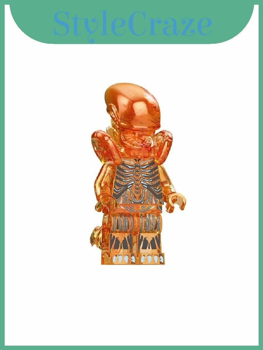 Конструктор Creative Assembly Blocks Pg8304 Фигурки инопланетян из пластика, Стиль I