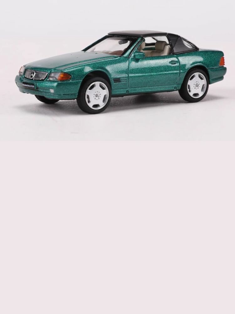 Машинка металлическая Kоллекционная модель DCT 1:64 Benz SL500 Silver