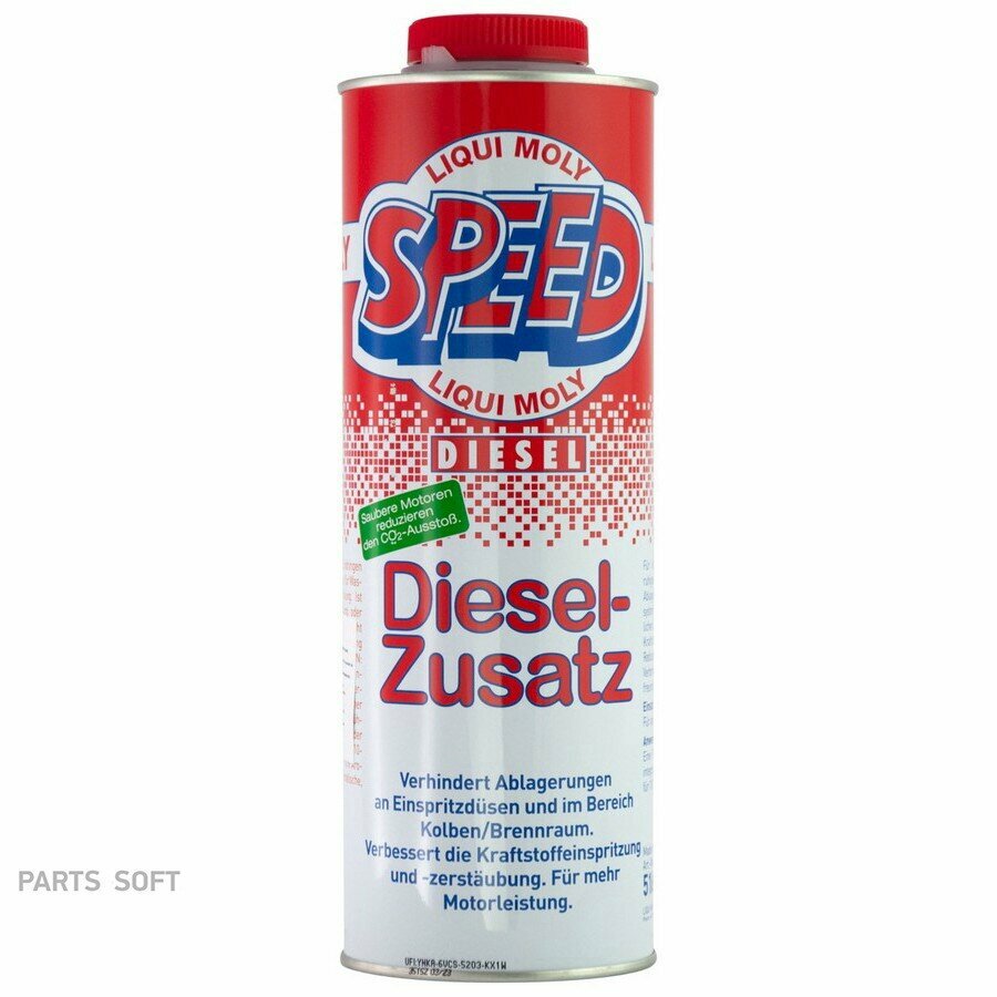 LIQUI MOLY 5160 Присадка к дизельному топливу LIQUI MOLY 1л Speed Diesel Zusatz
