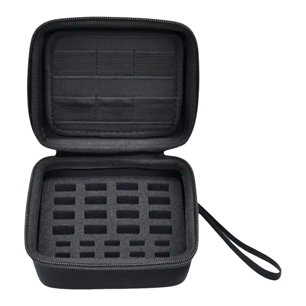 Коробка для хранения SD-карт, длина 18 см, ширина 10.5 см, высота 16 см.