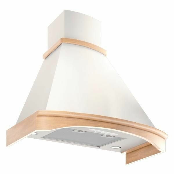 Вытяжка Elikor Ротонда 50 Beige/Oak unpainted