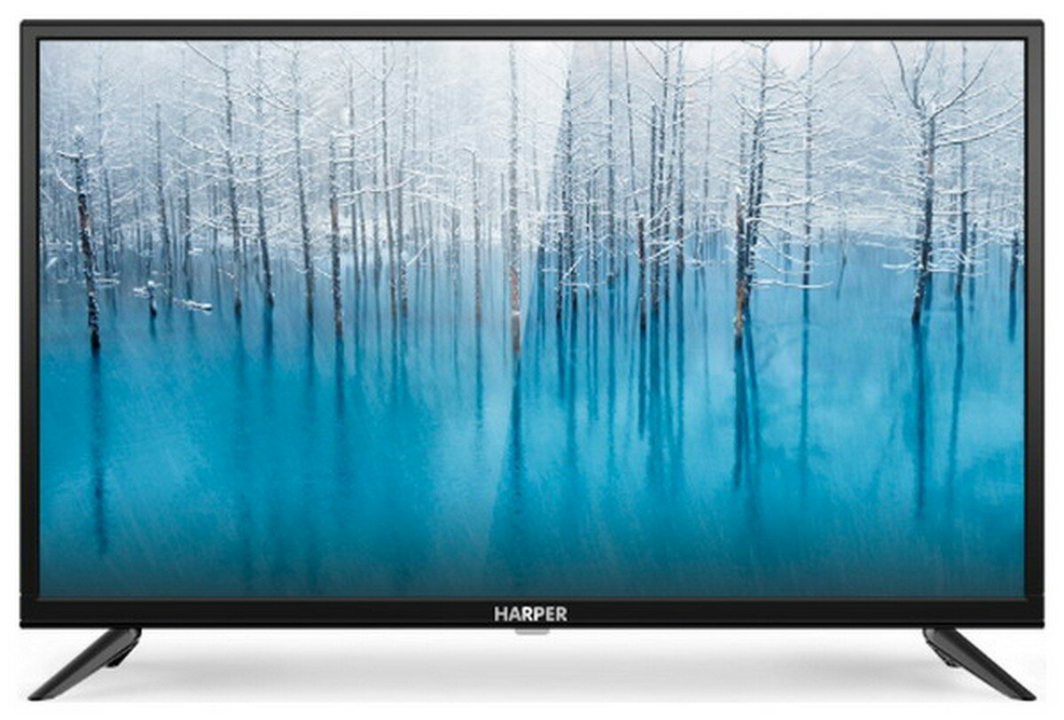 Телевизор Harper 32 R 670 T, разрешение 1366x768, 230 кд/м2, черный