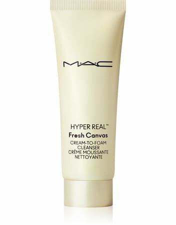 Средство для умывания m.a.c. hyper real cream-to-foam cleanser, 30 мл