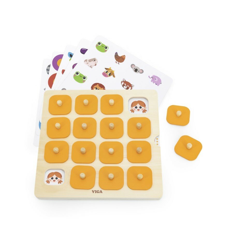 Игра Viga Память, в коробке 44640