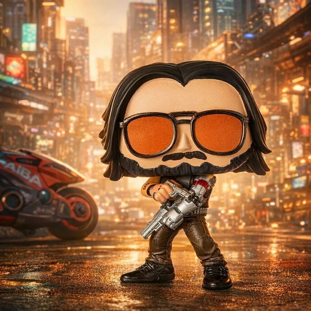 Фигурка Киберпанк Джонни Сильверхэнд / Cyberpunk