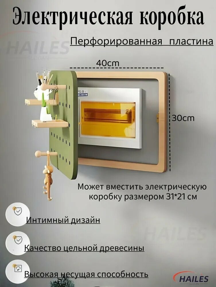 Крышка электросчетчика(Можно хранить), внутренняя электрическая панель, распределительная коробка для ресторана, 40*30 см
