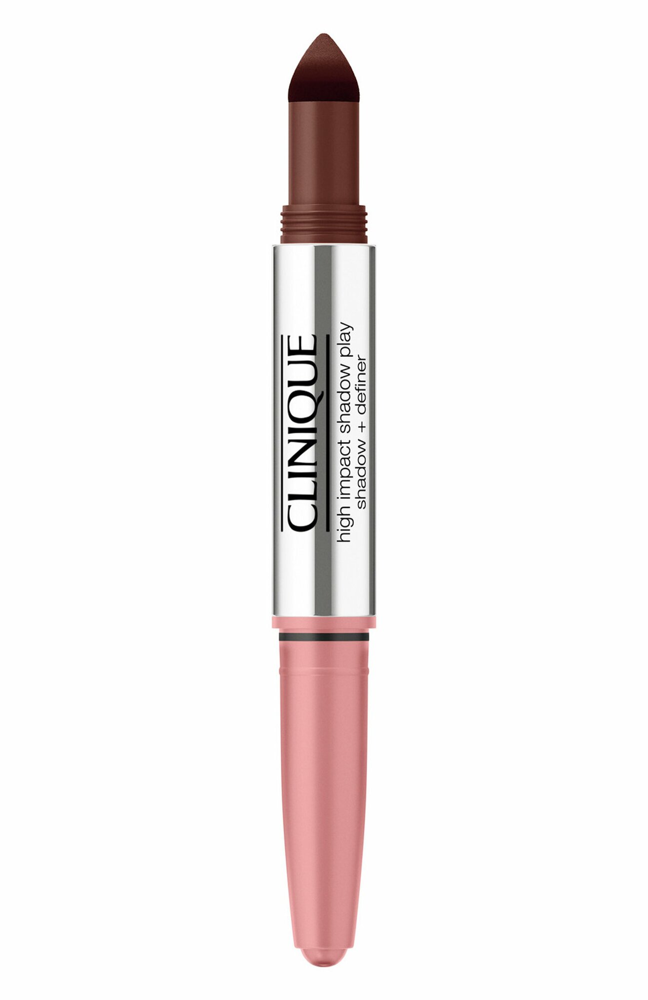Двусторонние тени для век в карандаше High Impact Shadow Play, оттенок Black Honey + Pink Honey Clinique