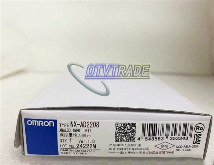 Модуль Omron Analog Input Module NX-AD2208 — фото 1