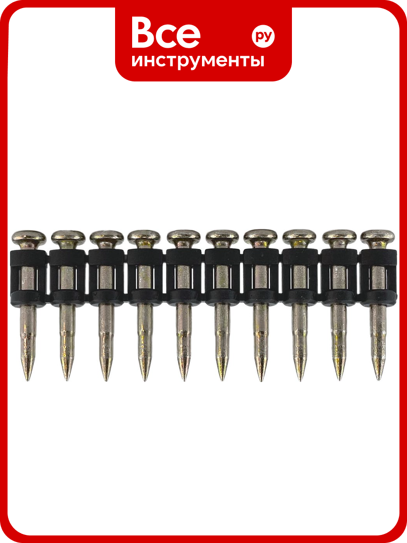 Гвозди по бетону TOUA EG bullet point 3,05х25 мм, 1000 шт. 30525stepEG 30525stepEGBP