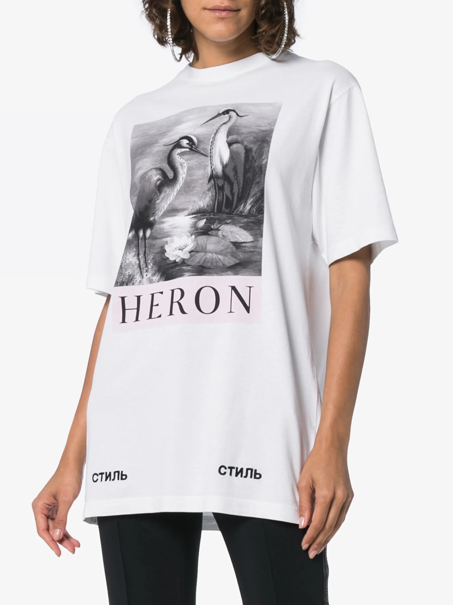 Футболка Heron Preston, размер 38, white — фото 1