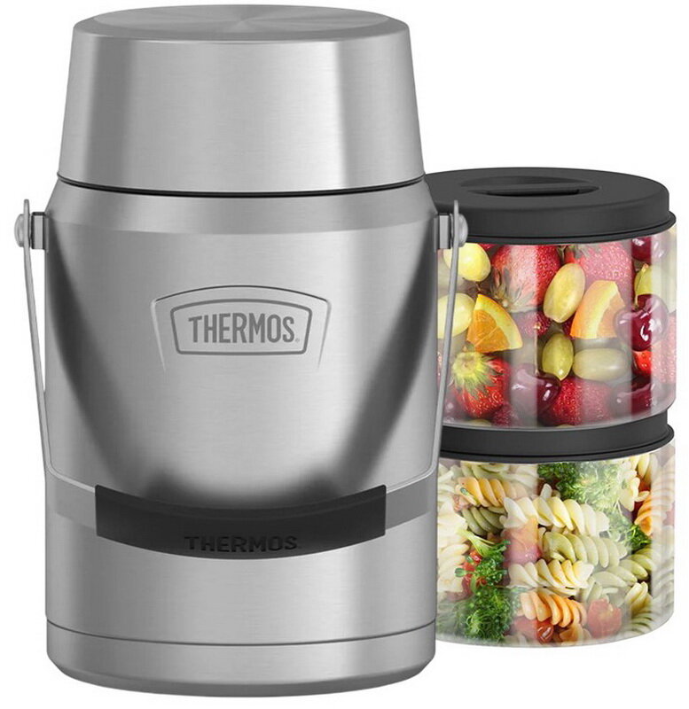 Термоконтейнер с ланч-боксами Thermos IS-3032 MS4 1.39L (560216)