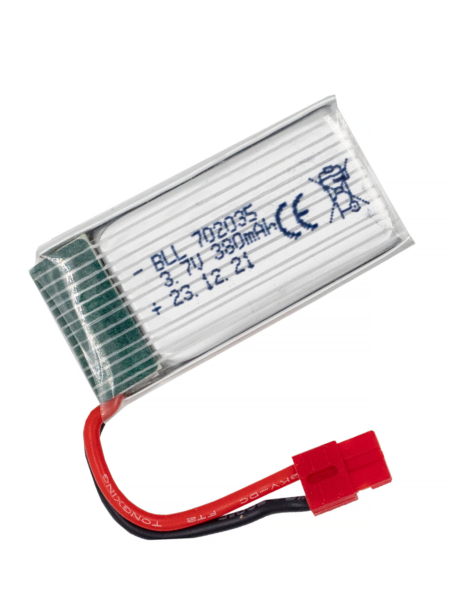 Аккумулятор для квадрокоптера Syma X15W, X15C, X5A-1 (380 mAh, 3.7V)