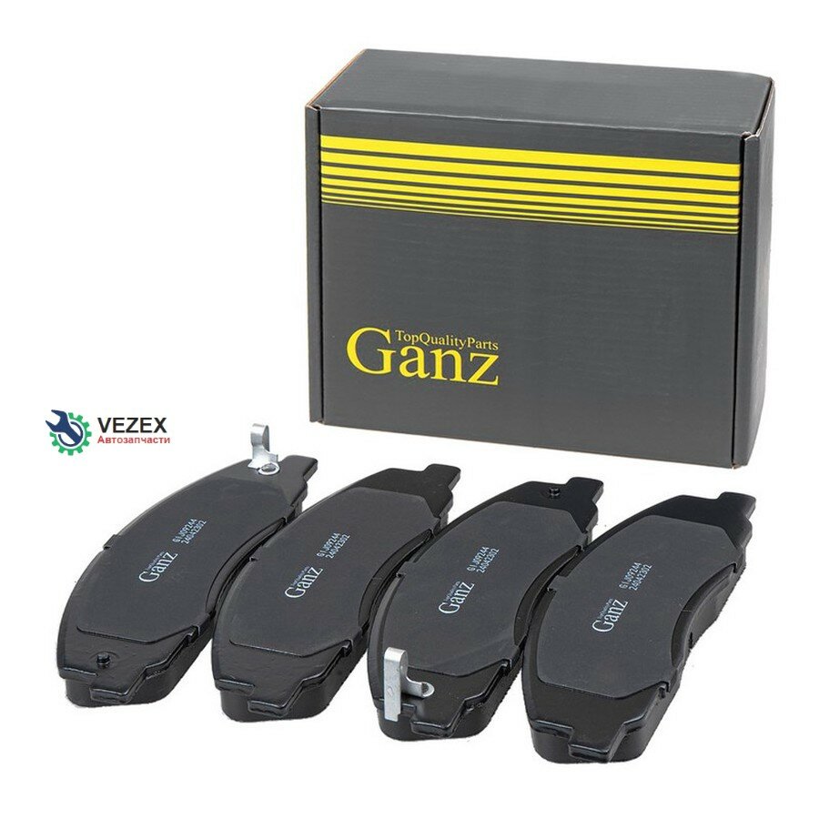 GANZ GIJ09244 Колодки тормозные дисковые