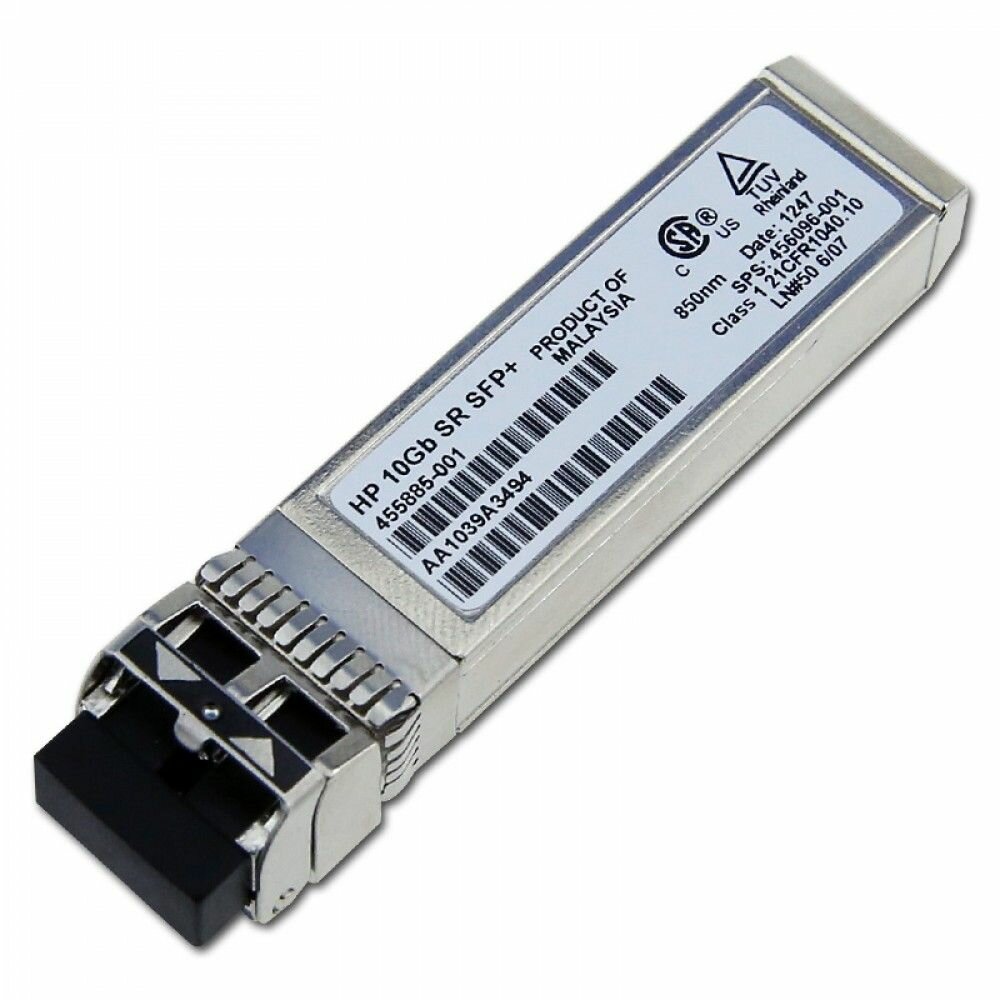 Трансивер HPE BLADESYSTEM C-CLASS 10GB SFP+ SR TRANSCEIVER, 455885-001, 456096-001