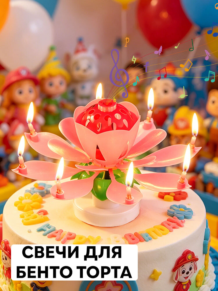 Свеча для торта "Цифра 0", без отдушки, в подсвечнике, 14,5х6 см
