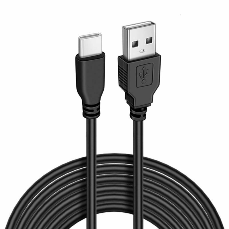 USB-кабель 3,5 м с разъёмом Type-C под прямым углом, прямая голова