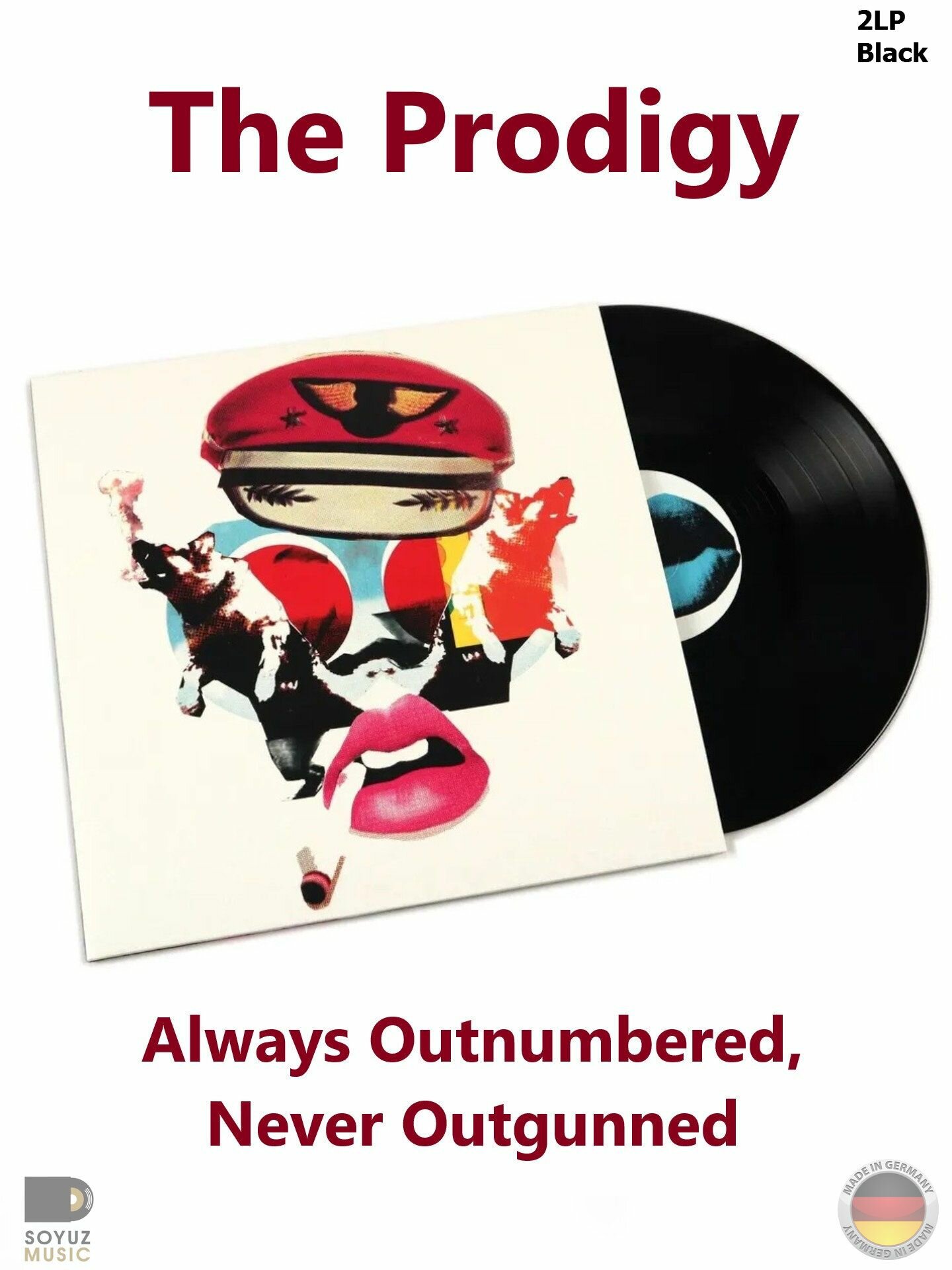 The Prodigy. Always Outnumbered, Never Outgunned (2LP Reissue/Виниловая пластинка)