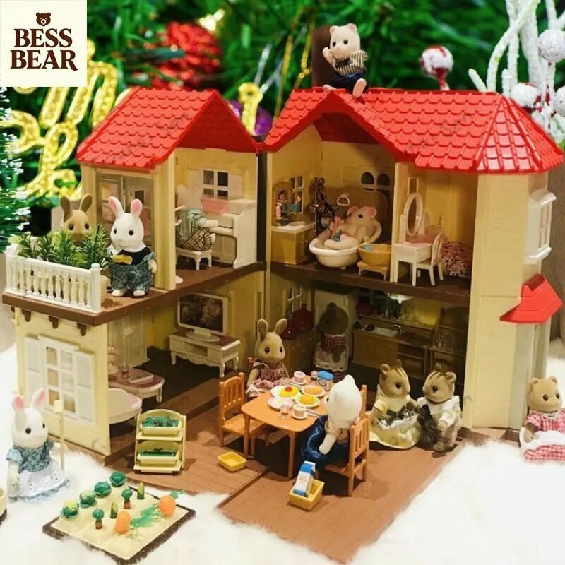 Sylvanian Families домик кукольный с мебелью Новый набор для домашней игры