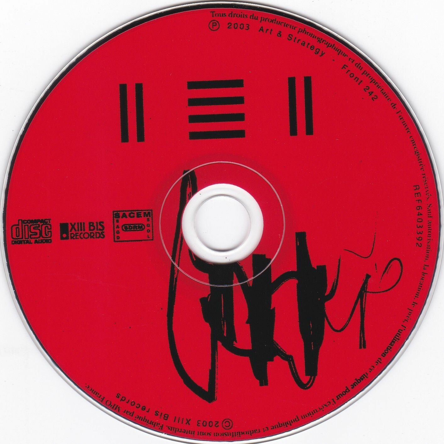 FRONT 242 - Pulse, 2003, 4-page, CD-Аудио — фото 1